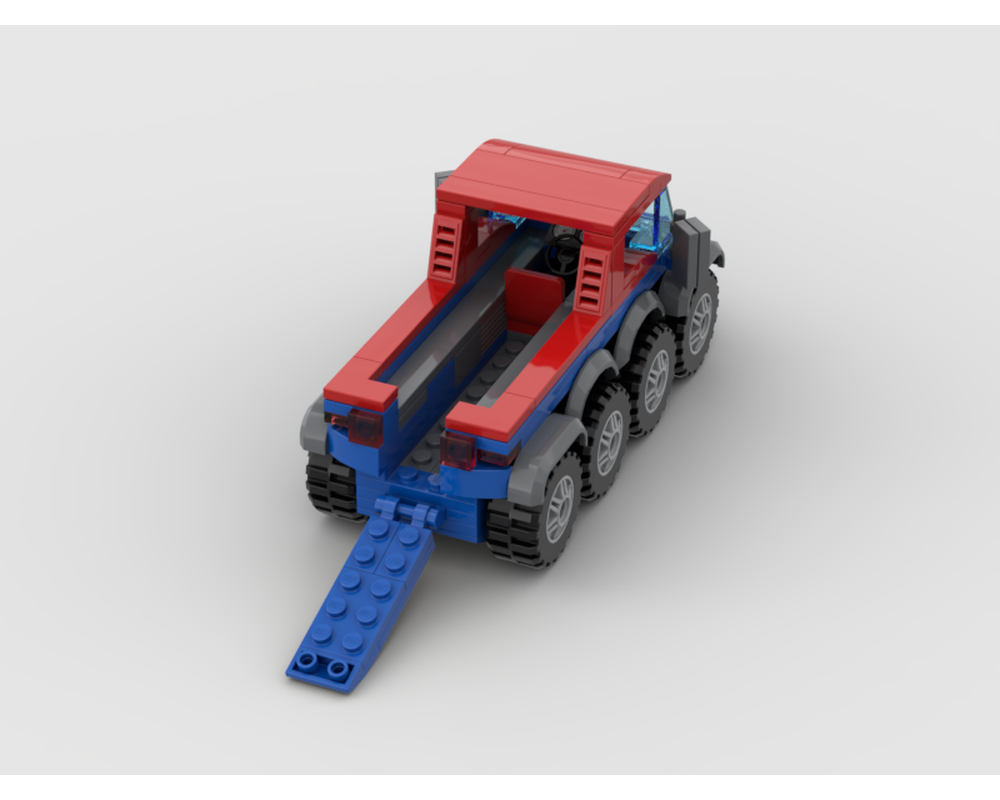 Lego Moc 8x8 Transporter By Turlog Rebrickable Build With Lego
