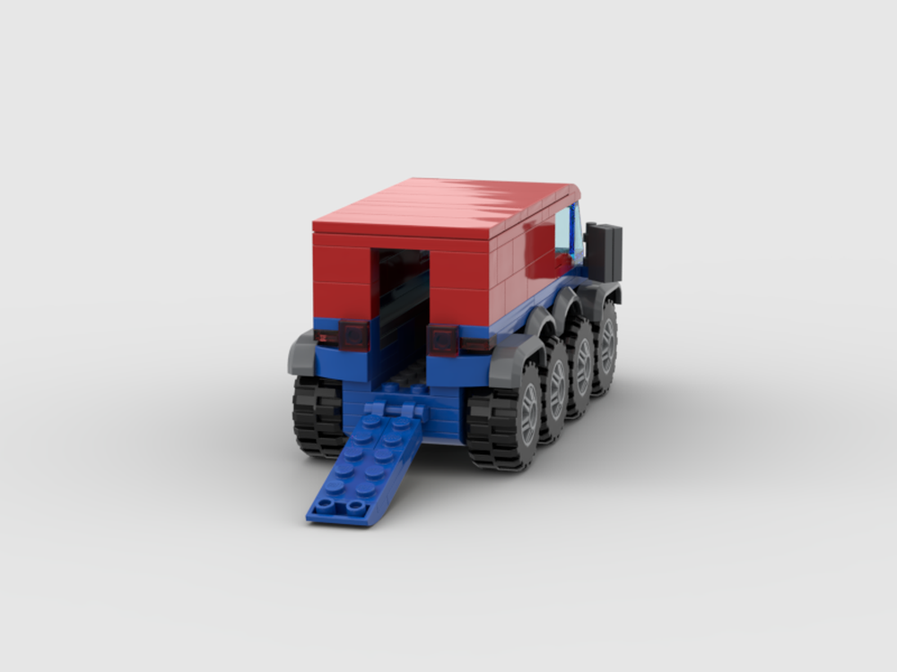 Lego Moc 8x8 Transporter By Turlog Rebrickable Build With Lego