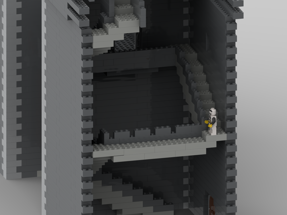 LEGO MOC GOT Winterfell Castle Entry by kmbrick | Rebrickable - Build ...