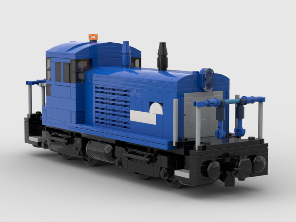 LEGO MOC Conrail EMD SW7 by 6th gear | Rebrickable - Build with LEGO