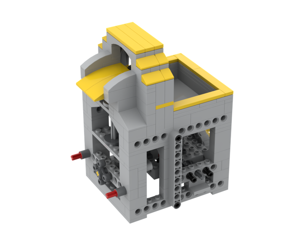 LEGO MOC Remix Sam's Pinwheel GBC starter module with shared power by ...