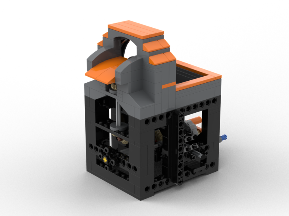 Lego Moc Remix Sams Pinwheel Gbc Starter Module With Shared Power By