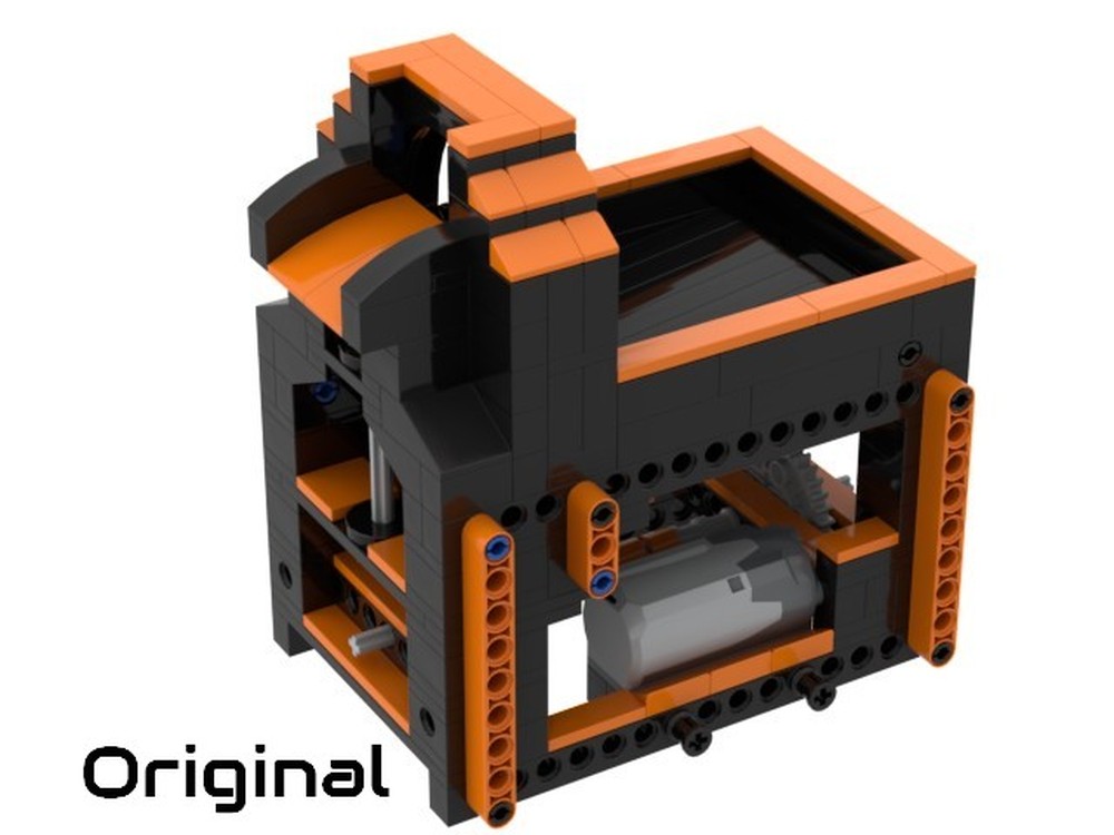 LEGO MOC Remix Sam's Pinwheel GBC starter module with shared power by ...