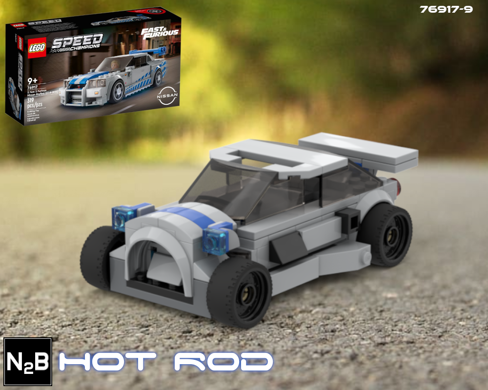 LEGO MOC Hot Rod - LEGO 76917 alternate build 9 by n2brick ...