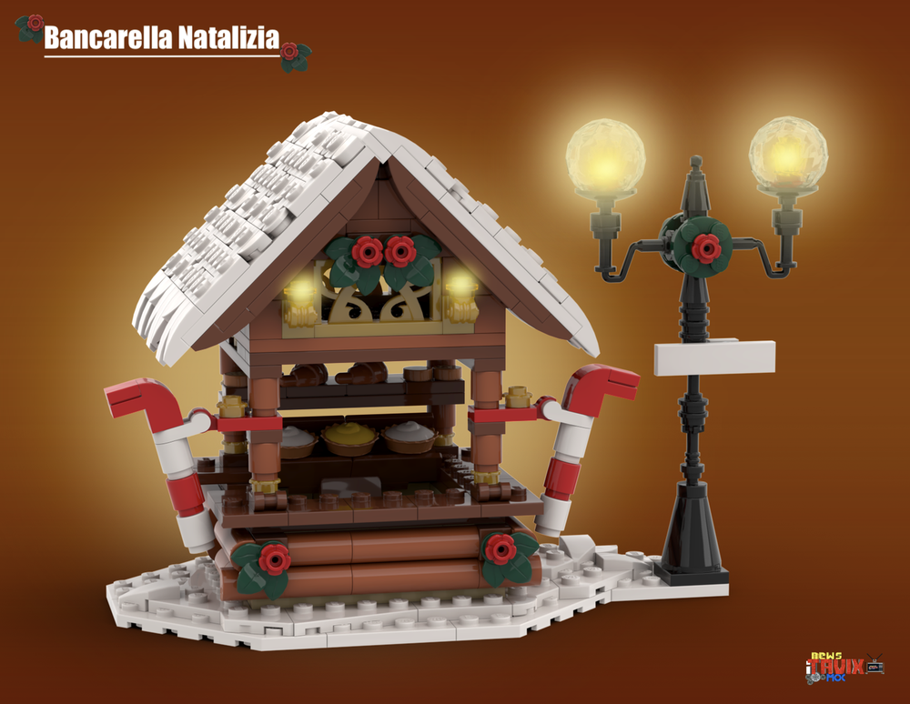 LEGO MOC Christmas stall by iTavix | Rebrickable - Build with LEGO
