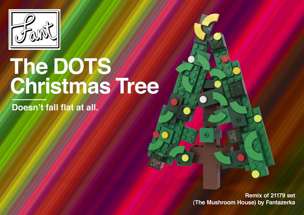 LEGO MOC-167056 The DOTS Christmas Tree by Vospi and Fantazerka ...