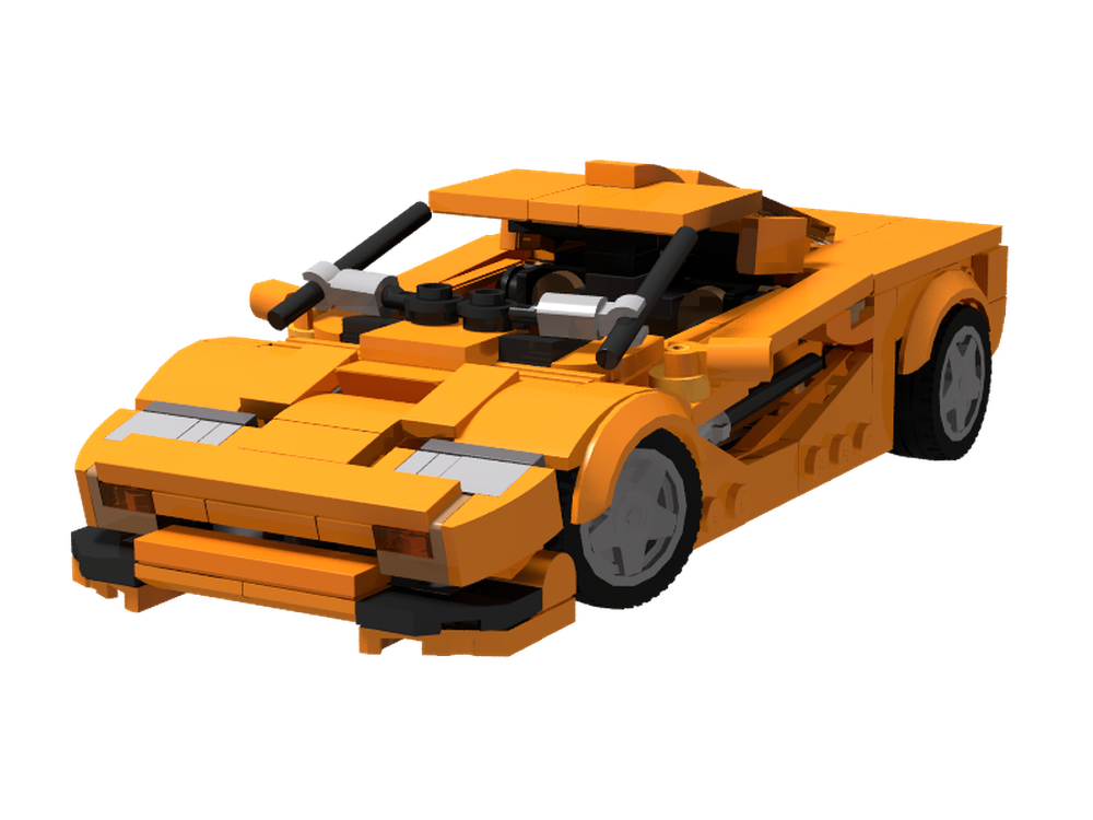 LEGO MOC McLaren F1 by oxiebricks | Rebrickable - Build with LEGO