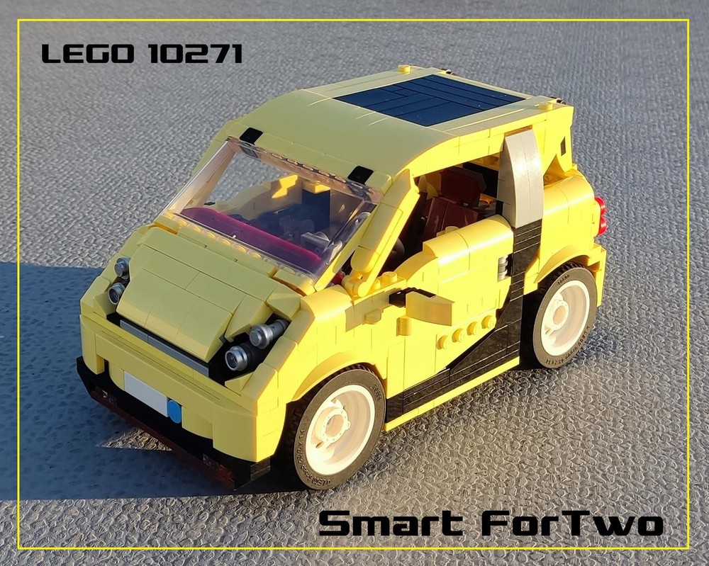 LEGO MOC 10271 Smart ForTwo by Kirvet | Rebrickable - Build with LEGO