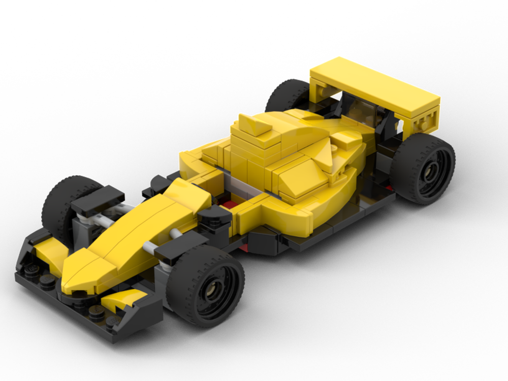 LEGO MOC 76901 - F1 Car by hoppepe | Rebrickable - Build with LEGO