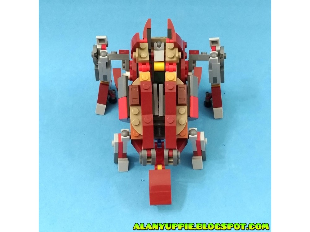 Lego Moc Transformer Snarl Dinosaur Stegosaurus From Lego Creator