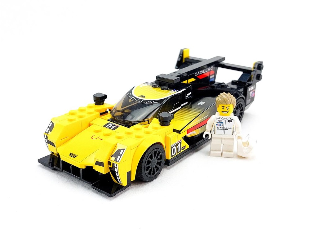 Lego Moc Cadillac V Seriesr Yellow By Sfhbricks Rebrickable Build