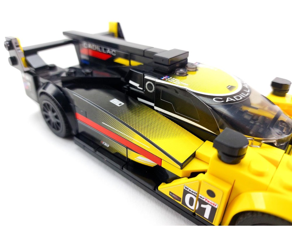 Lego Moc Cadillac V Seriesr Yellow By Sfhbricks Rebrickable Build