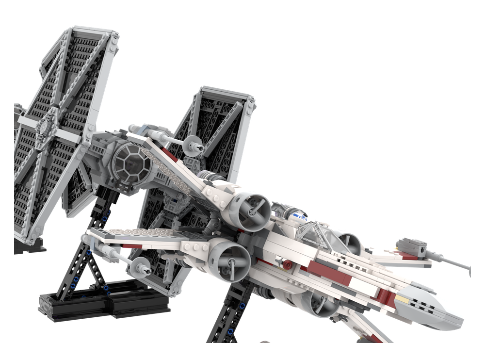 LEGO MOC Starfighter Stand (& Airplane Stand) by Brick.Mocman ...