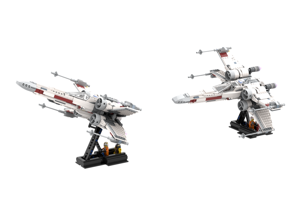 LEGO MOC Starfighter Stand (& Airplane Stand) by Brick.Mocman ...