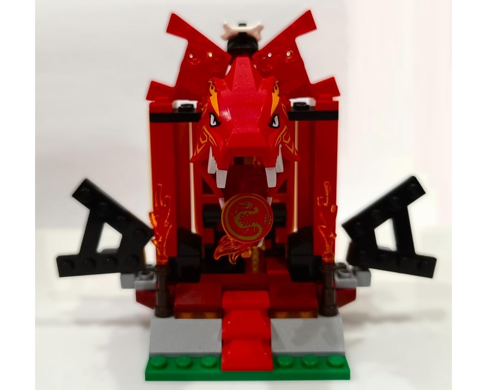 Lego Moc Dragon Temple By Mindprison Rebrickable Build With Lego