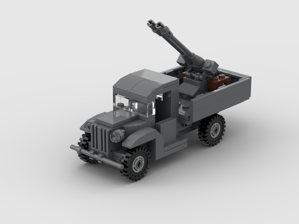 LEGO MOC Gaz AA with 37mmanti-aircraft gun by the_legotanker ...