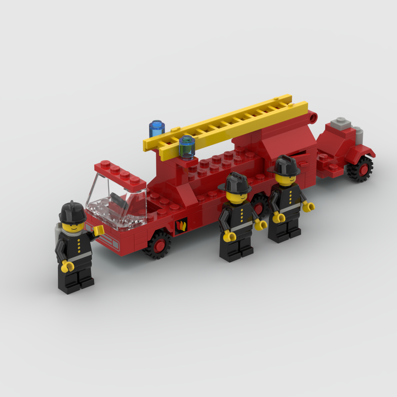 LEGO MOC Fire Engine (1978) by pappy76 | Rebrickable - Build with LEGO