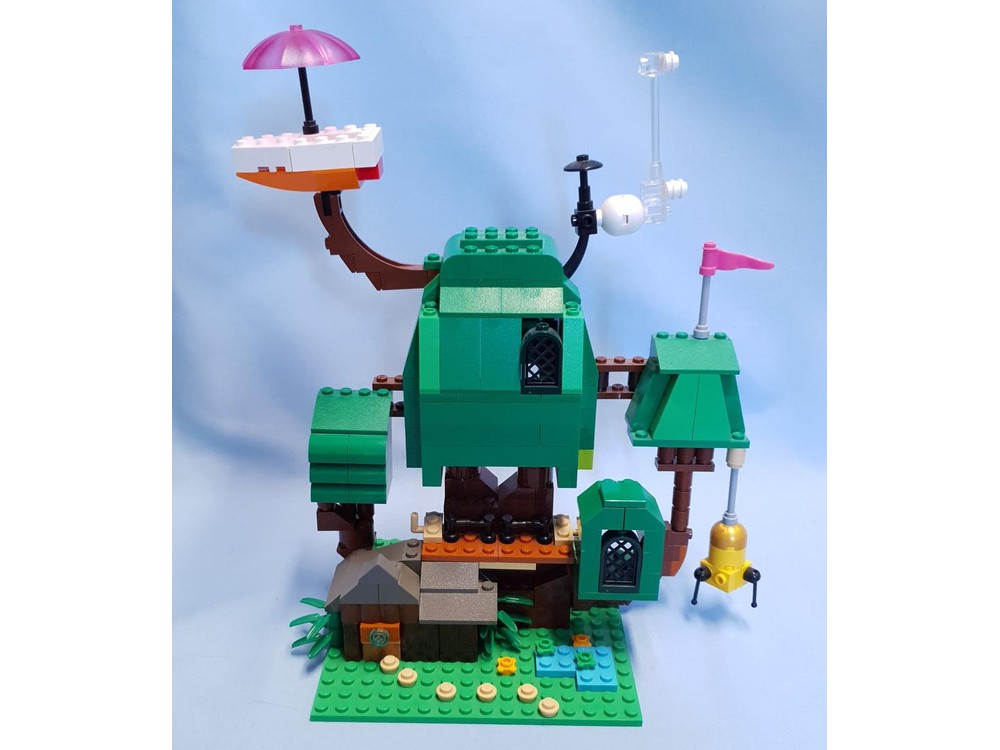 LEGO MOC Adventure Time Tree House by icedragonj | Rebrickable - Build ...