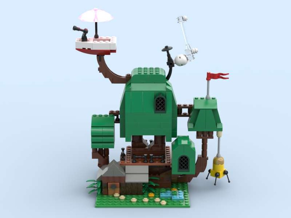 LEGO MOC Adventure Time Tree House by icedragonj | Rebrickable - Build ...