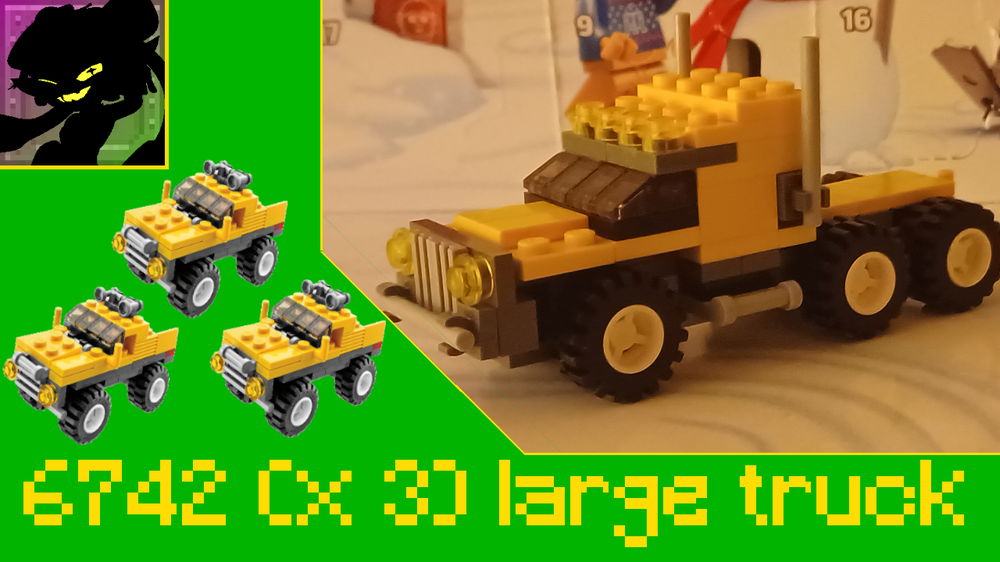 LEGO MOC 6742 large truck by Millennium1999 studios | Rebrickable ...