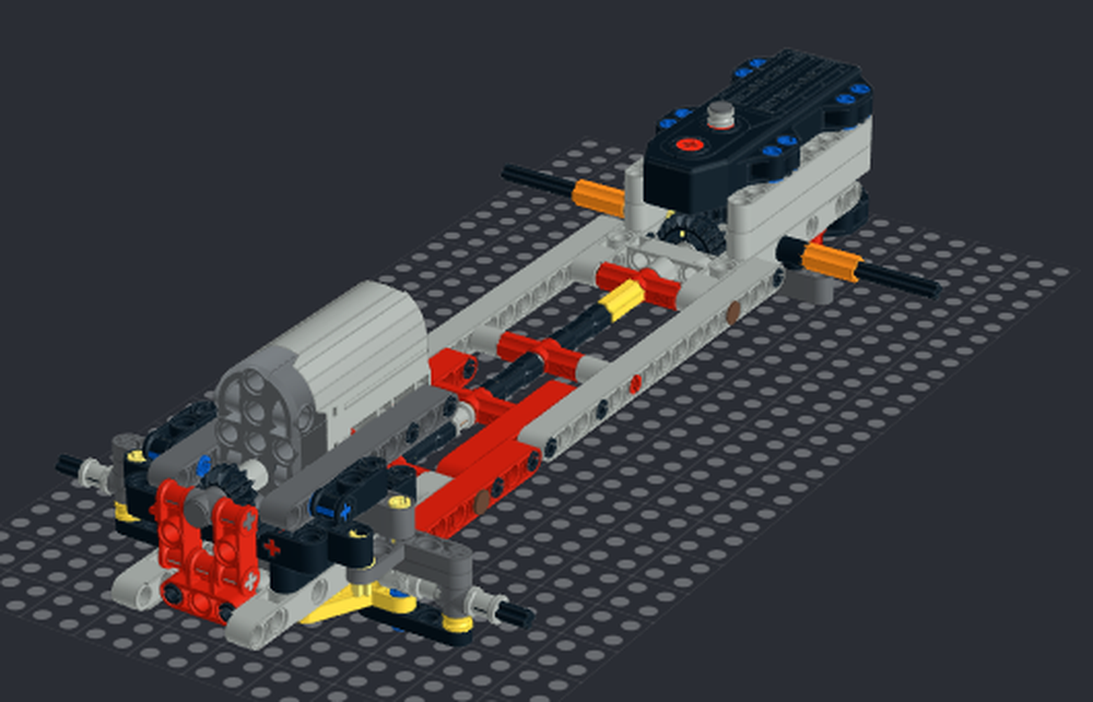 LEGO MOC Drift chassis by tiomych | Rebrickable - Build with LEGO