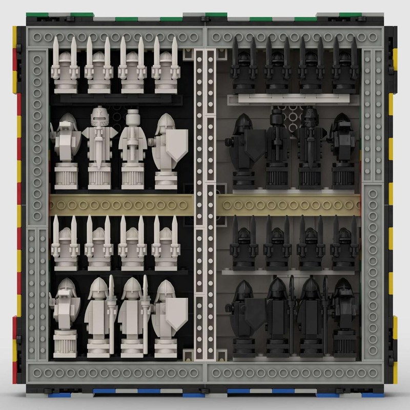 LEGO MOC Wizard Chess Board 3rd Edition Stand Mode with or without ...