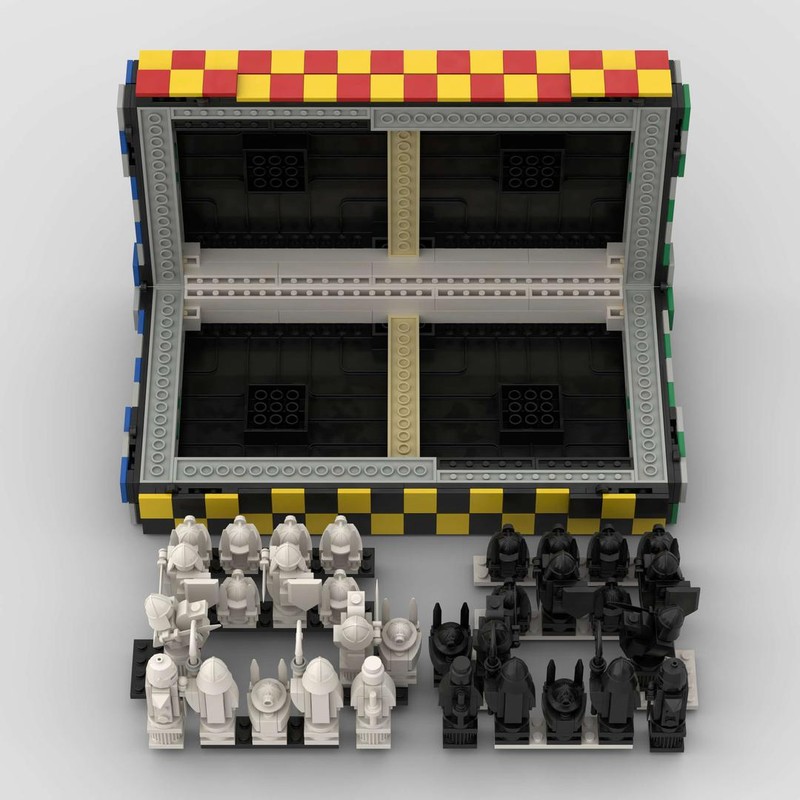 LEGO MOC Wizard Chess Board 3rd Edition Stand Mode with or without ...