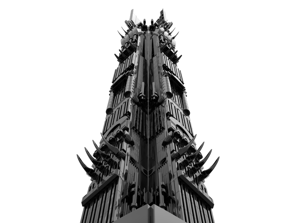 Lego Moc Orthanc Architecture Collection By Breaaad Rebrickable