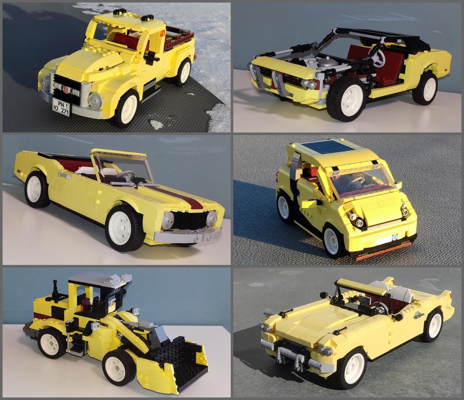 LEGO MOC 10271 6 in 1 alternative set by Kirvet | Rebrickable - Build ...