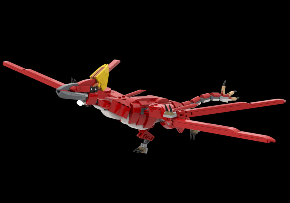 LEGO MOC Giant Lightwing (Photopteryx luminens) by OrchardBuilds | Rebrickable - Build with LEGO