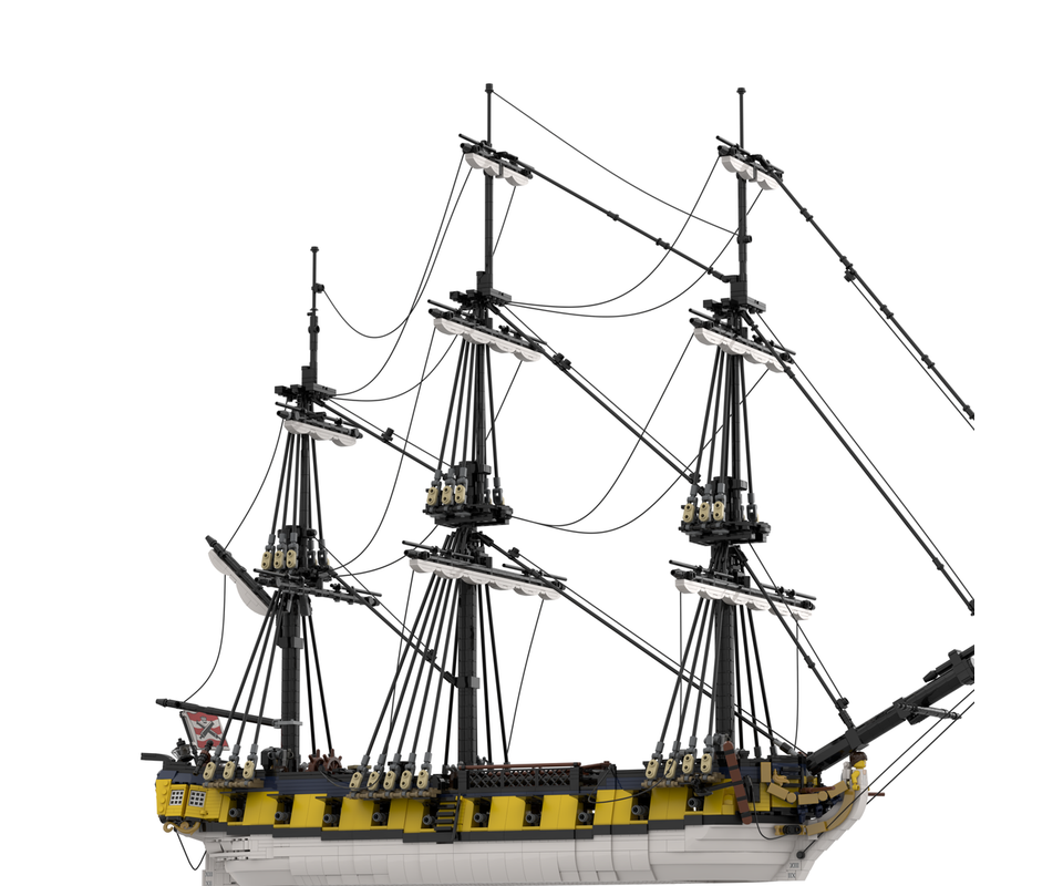 LEGO MOC HMS Eminente by boeing_787_8_dreamliner | Rebrickable - Build ...