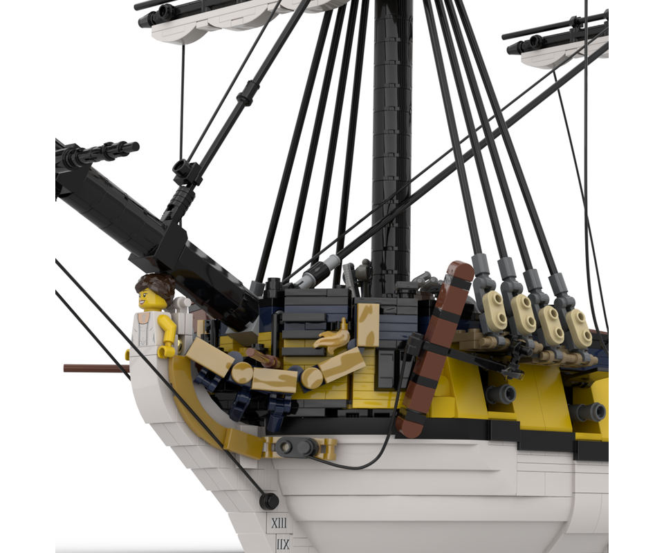 LEGO MOC HMS Eminente by boeing_787_8_dreamliner | Rebrickable - Build ...