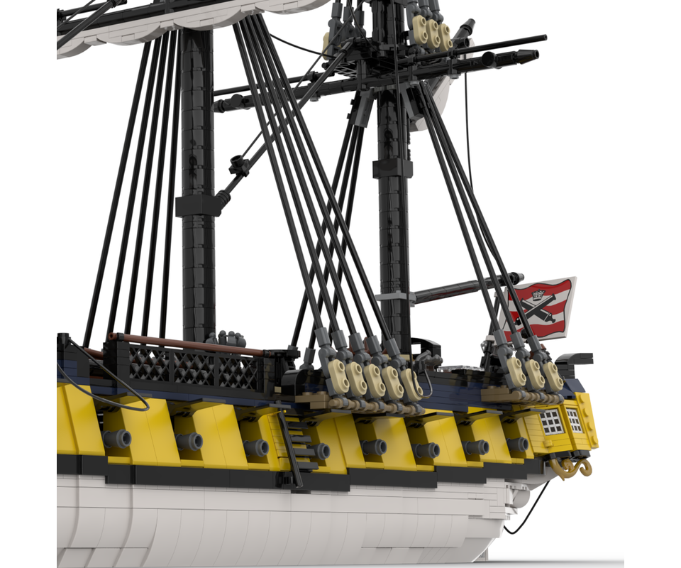 LEGO MOC HMS Eminente by boeing_787_8_dreamliner | Rebrickable - Build ...