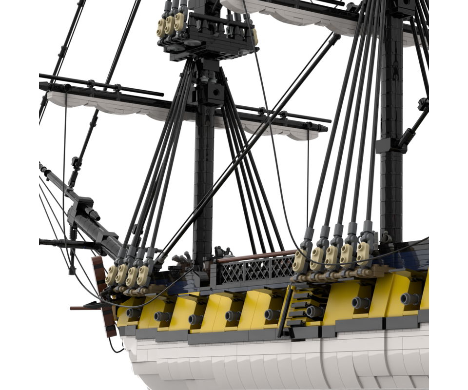 LEGO MOC HMS Eminente by boeing_787_8_dreamliner | Rebrickable - Build ...