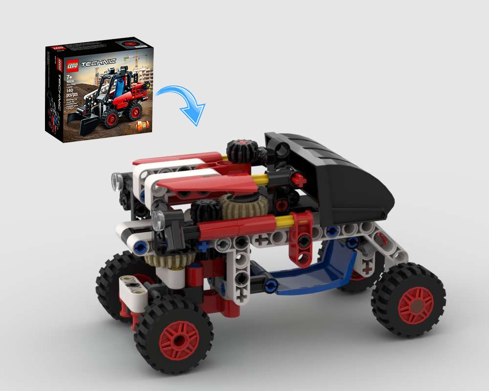 LEGO MOC Monster Jam 42116 Alternative by ErikGS | Rebrickable - Build ...