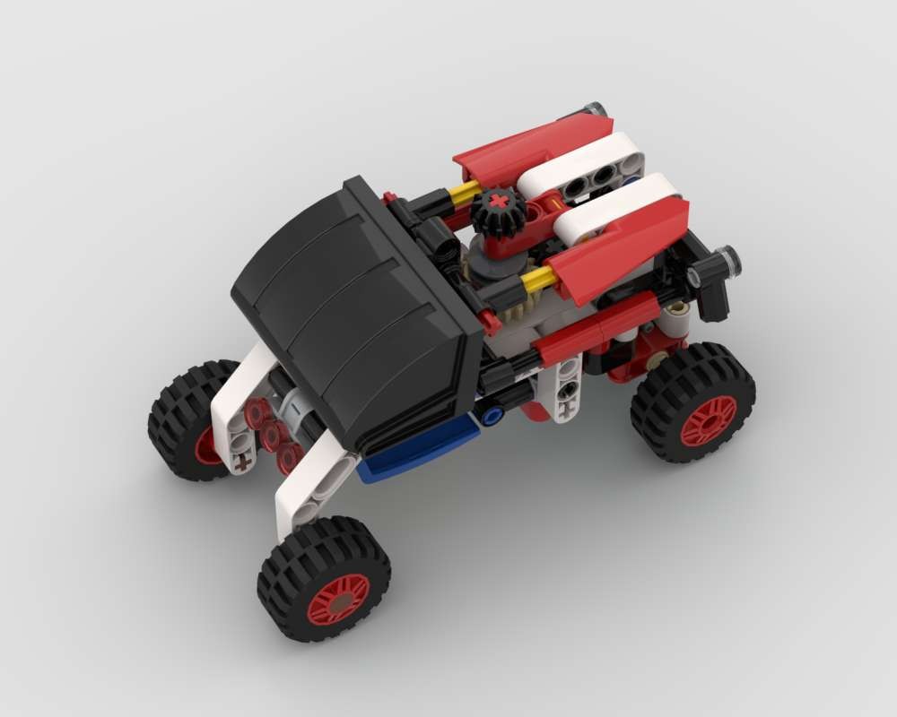 LEGO MOC Monster Jam 42116 Alternative by ErikGS | Rebrickable - Build ...