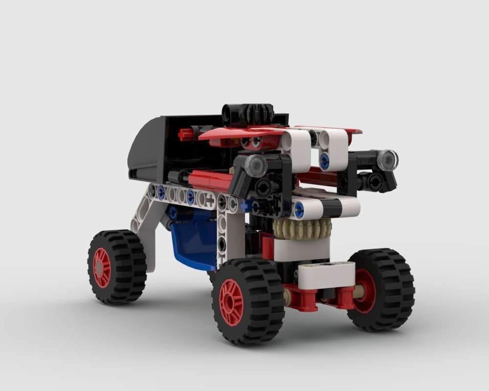 LEGO MOC Monster Jam 42116 Alternative by ErikGS | Rebrickable - Build ...