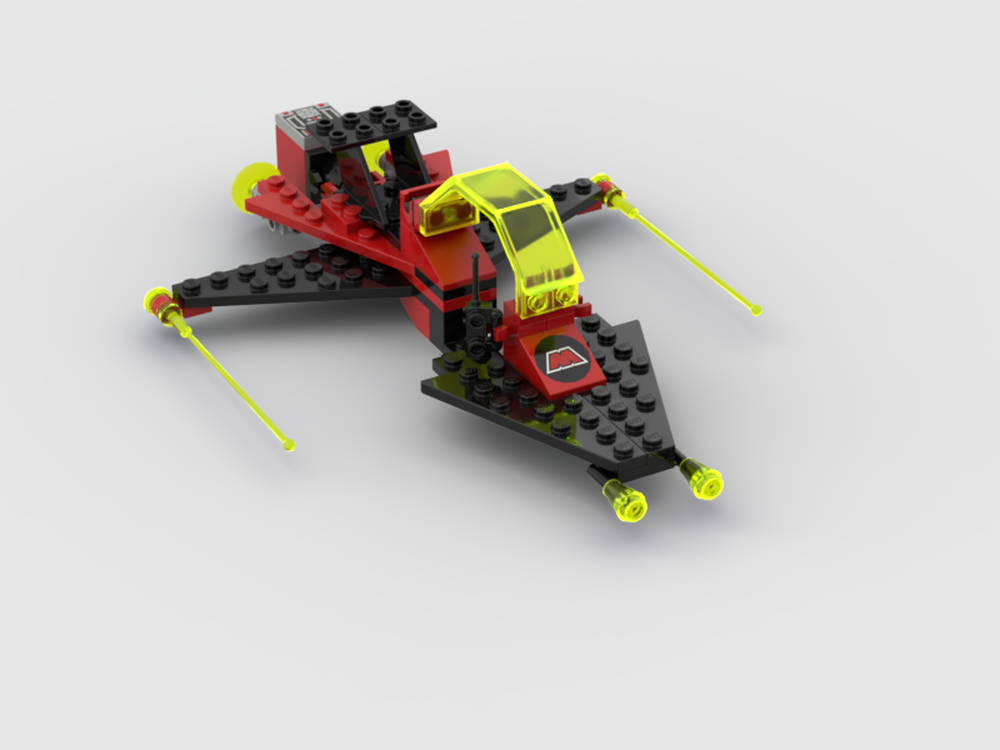 LEGO MOC 6877 Jet Fighter by Legoivo | Rebrickable - Build with LEGO