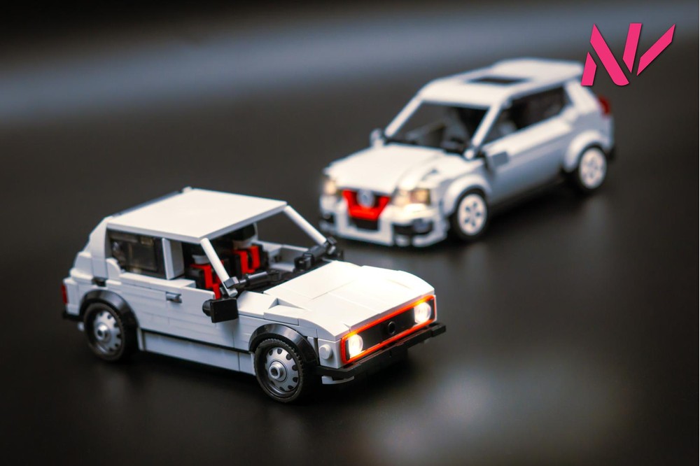 LEGO MOC Volkswagen Golf GTI Mk1 by NV Carmocs | Rebrickable - Build ...