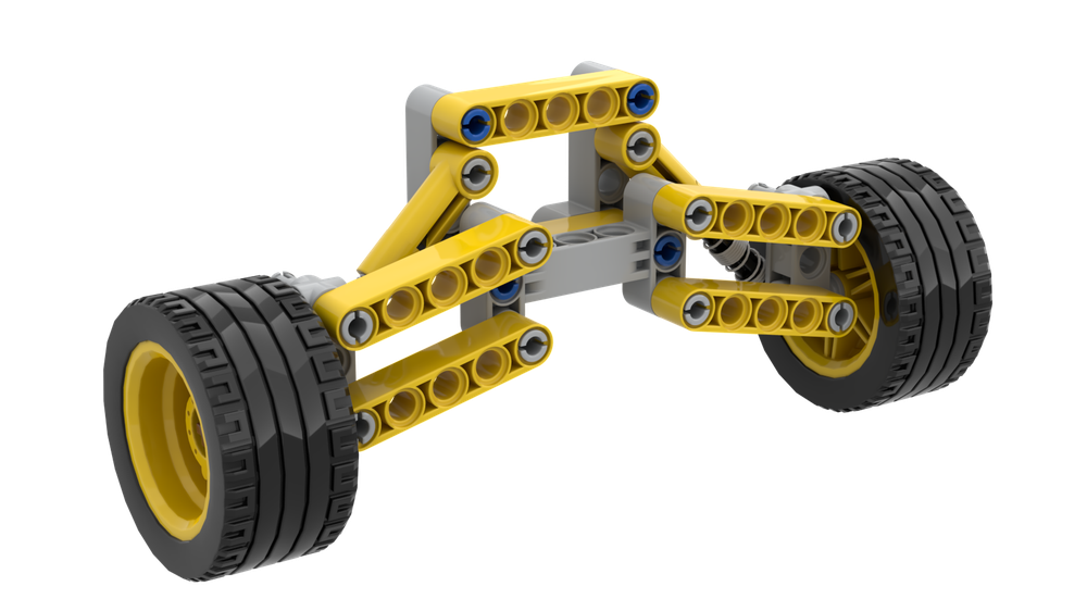 LEGO MOC Simple Double Wishbone Suspension by 2in1 | Rebrickable ...