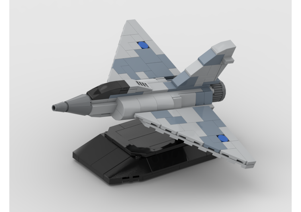 Lego Moc Mirage 2000 By Thelegowolfpack Rebrickable Build With Lego