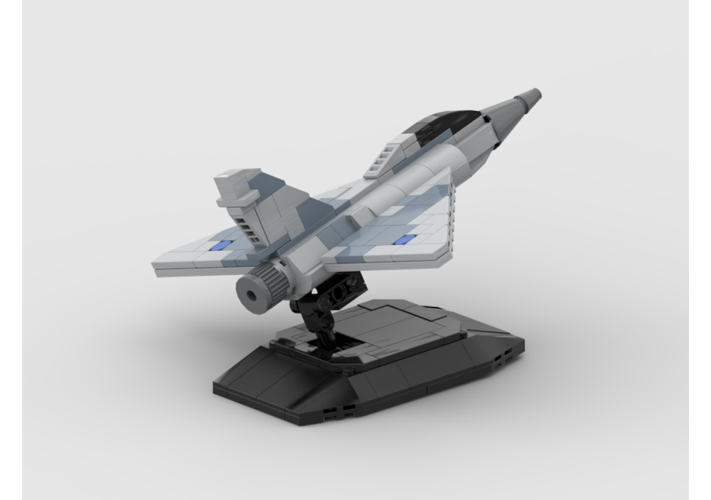 Lego Moc Mirage 2000 By Thelegowolfpack Rebrickable Build With Lego