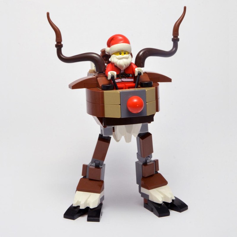 LEGO MOC Santa's Rudolph Mech by Kritch | Rebrickable - Build with LEGO