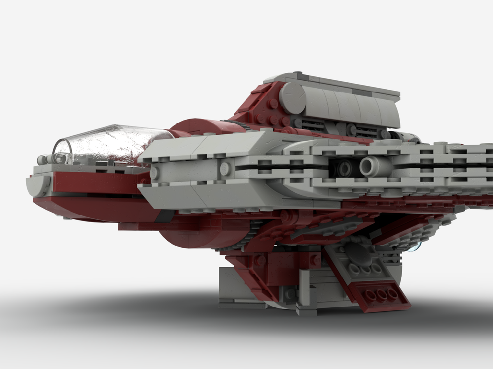 Lego Moc Ahsokas T 6 Shuttle Mod By Quarries Workshop Rebrickable