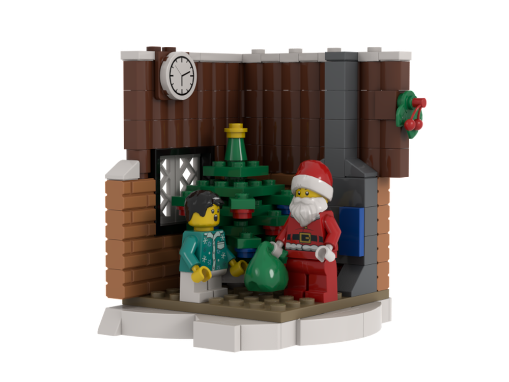 LEGO MOC Santa's visit by starfan44 | Rebrickable - Build with LEGO