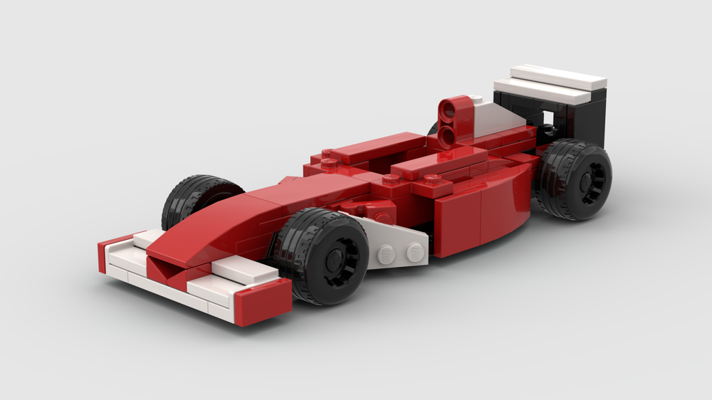 LEGO MOC Ferrari f2004 by Lopitos | Rebrickable - Build with LEGO