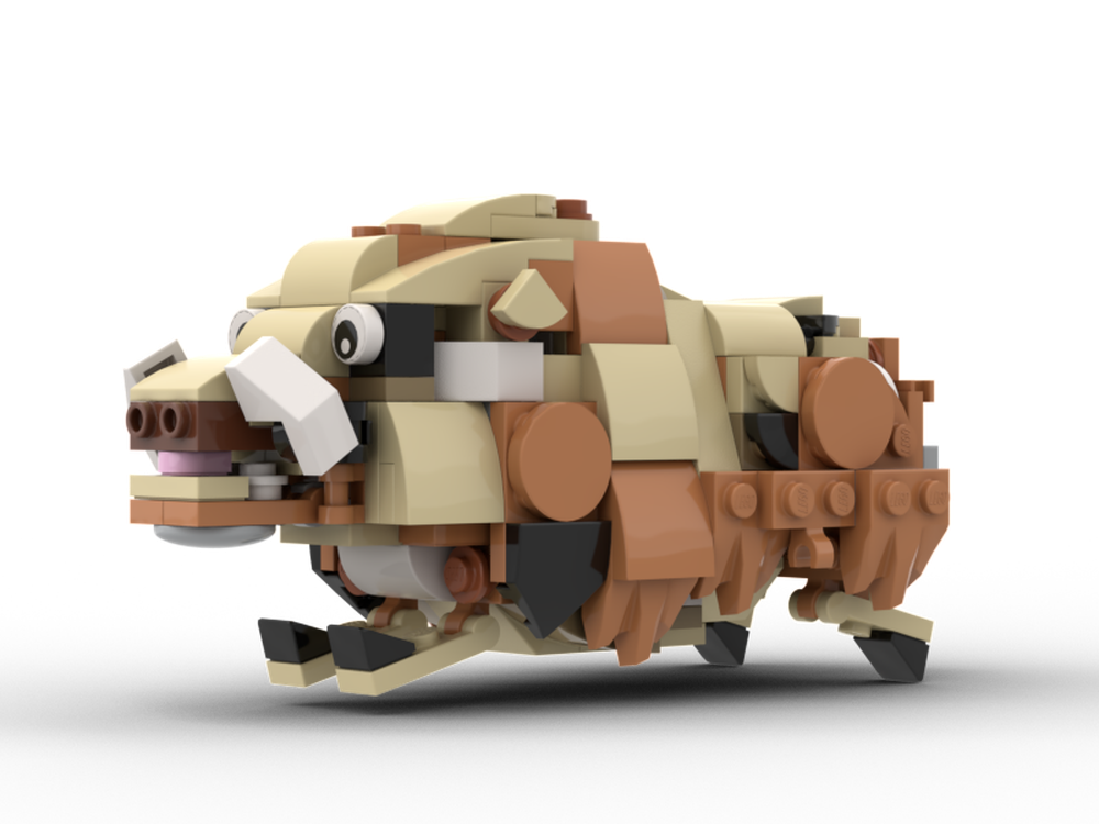 LEGO MOC 31137 Wild Boar at Waterfall by zengogobrick | Rebrickable ...