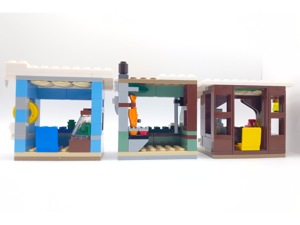 LEGO MOC 31093 Winter Market Stalls by Dafeld | Rebrickable - Build ...