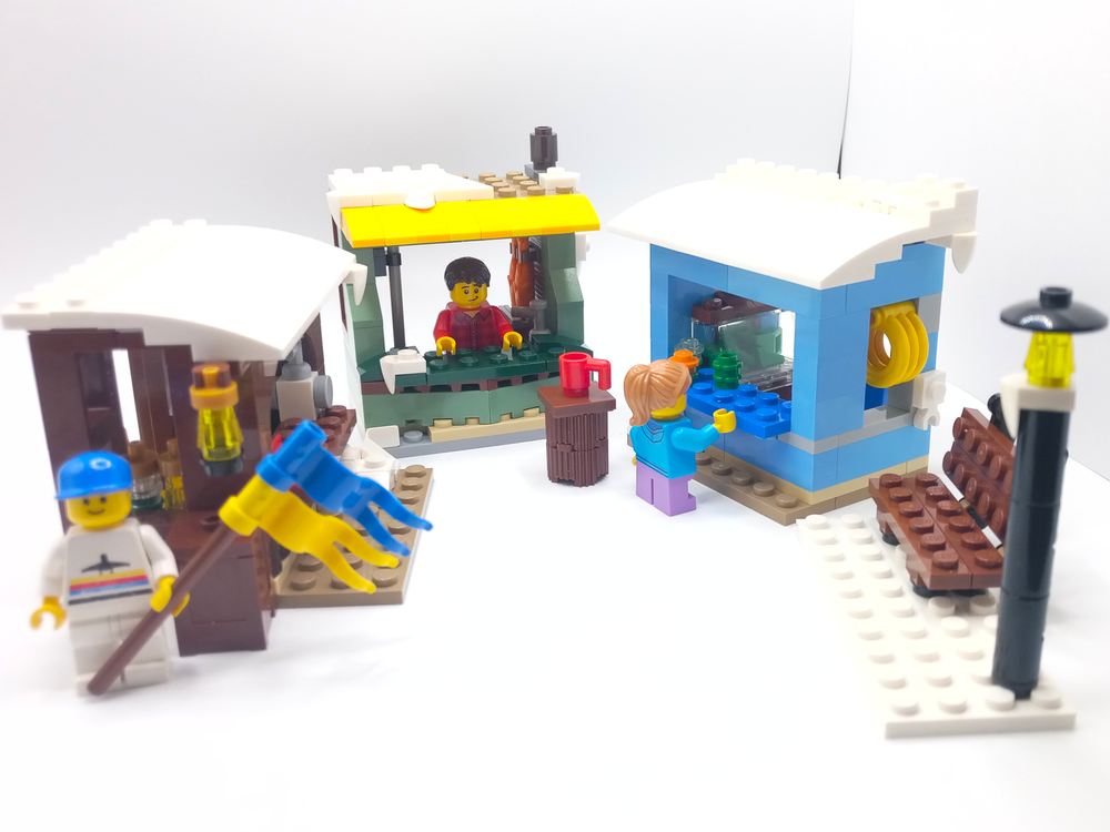 LEGO MOC 31093 Winter Market Stalls by Dafeld | Rebrickable - Build ...