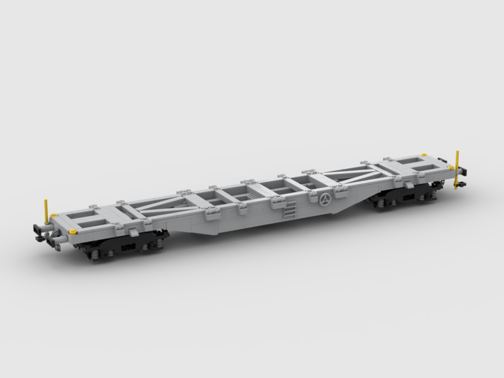 LEGO MOC Sgns(s) 60' Container Carrier (1:38) by empunkt | Rebrickable ...